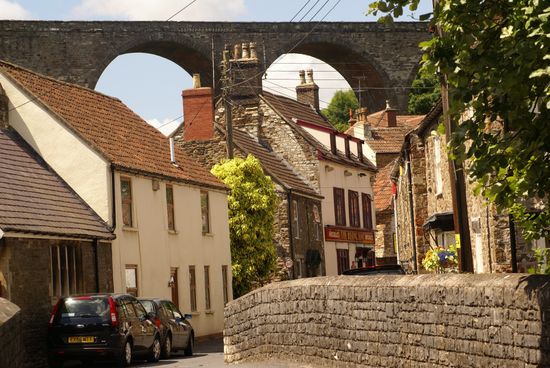 Pensford Railway Viaduct Near Bristol Editorial Stock Photo - Stock ...