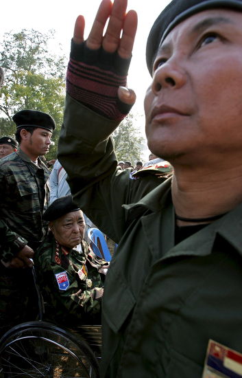 Karen National Union Knu President General Editorial Stock Photo ...