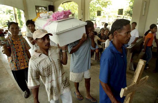 Relatives Carry Coffin Filipino Child Who Editorial Stock Photo - Stock ...