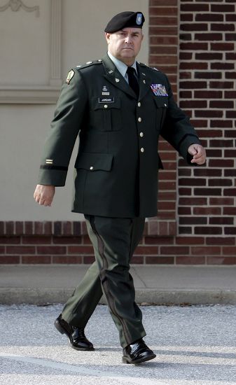 Lieutenant Colonel Steven L Jordan Departs Editorial Stock Photo ...