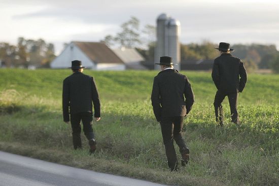 Amish Boys Walk Funeral Ceremony Prior Editorial Stock Photo - Stock ...
