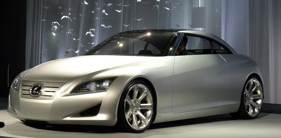 Lexus Lfc Concept Vehicle Unveiled New Editorial Stock Photo - Stock ...