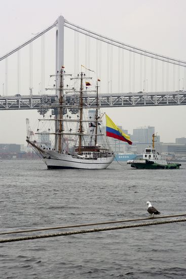 Training Ship Ecuador Navy Buque Escuela Editorial Stock Photo - Stock ...