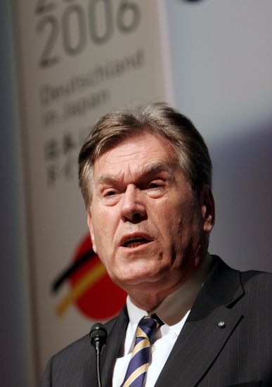 Michael Glos German Federal Minister Economics Editorial Stock Photo ...