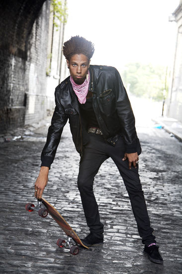 Model Released Trendy Black Guy Posing Editorial Stock Photo - Stock ...