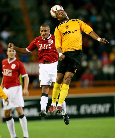 Manchester Uniteds Dany Simpson C Heads Editorial Stock Photo - Stock ...