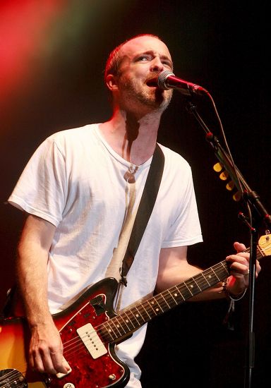 British Rock Group Travis Singer Guitarist Editorial Stock Photo ...