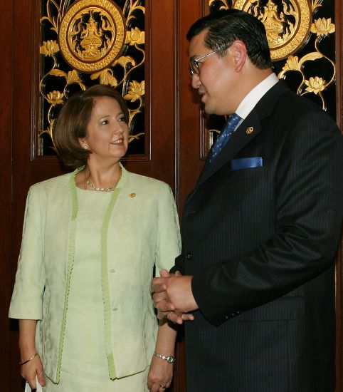 Chiles Foreign Minister Maria Soledad Alvear Editorial Stock Photo ...