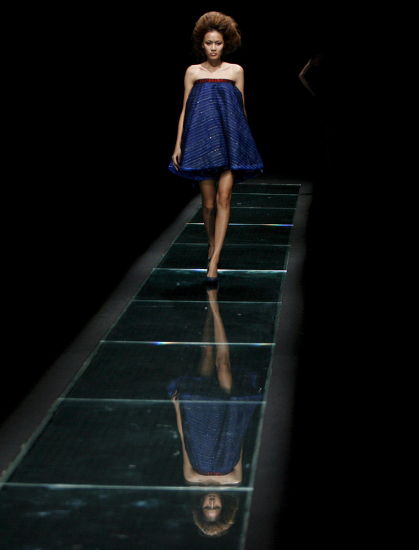 Model Shows Off New Design Fash Editorial Stock Photo - Stock Image ...