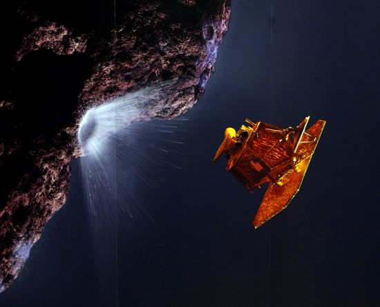 Picture Deep Impact Looking Comet During Editorial Stock Photo - Stock ...