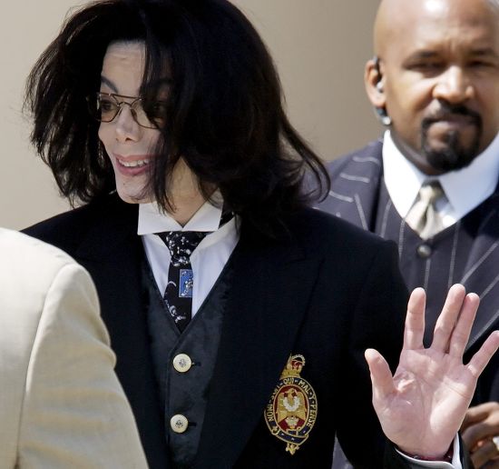 Us Pop Star Michael Jackson Waves Editorial Stock Photo - Stock Image ...