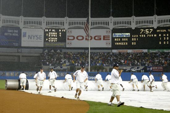 New York Yankees Grounds Crew Apply Editorial Stock Photo - Stock Image ...
