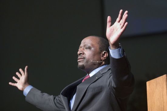 Dr Alan Keyes Addresses Rally Against Editorial Stock Photo - Stock ...