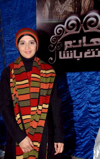 Egyptian Actress Hanan Turk Poses Photographers Editorial Stock Photo ...