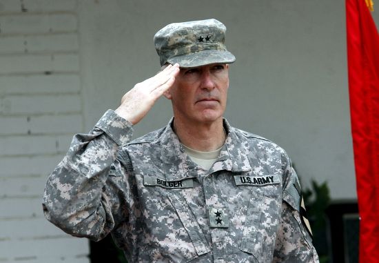 Us Army General Danila Bolger Salutes Editorial Stock Photo - Stock ...