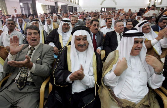 Iraqis Applaud They Attend Sunni Conference Editorial Stock Photo ...