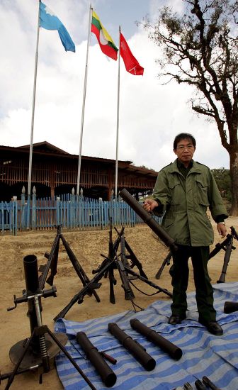 Shan State Army Rebel Leader Colonel Editorial Stock Photo - Stock ...