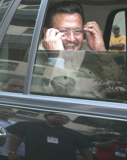 Jailed Former Philippine President Joseph Erap Editorial Stock Photo ...