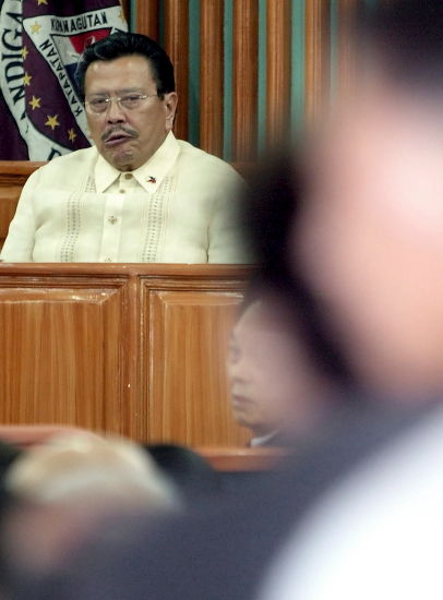 Jailed Former Philippine President Joseph Erap Editorial Stock Photo ...