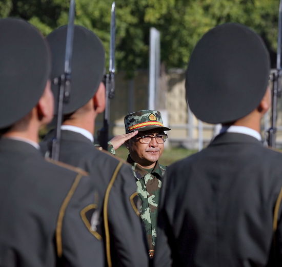 Commander Chinese Peoples Armed Police Col Editorial Stock Photo ...
