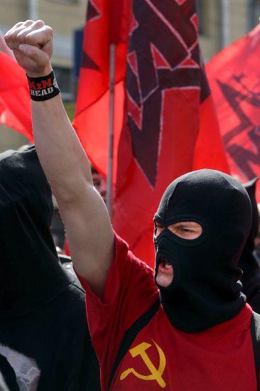 Activist Avantguard Communist Youth Radical Leftist Editorial Stock ...