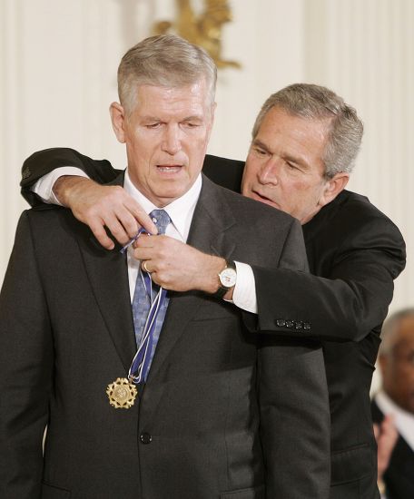 Us President George W Bush Awards Editorial Stock Photo - Stock Image ...