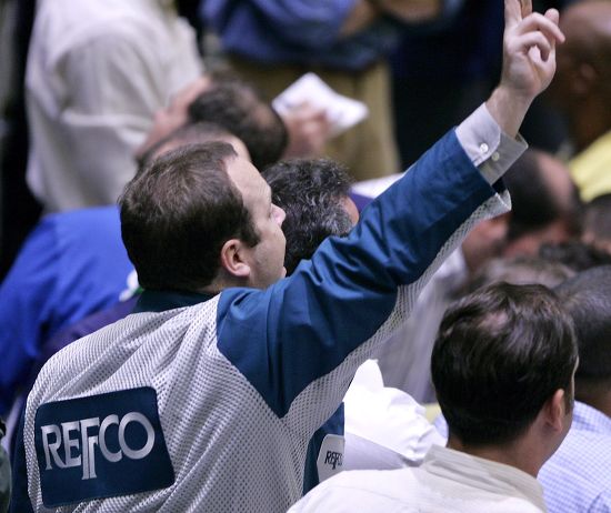 Refco Commodity Traders Buy Sell November Editorial Stock Photo - Stock ...