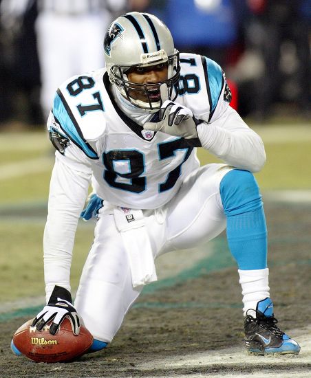 Carolina Panthers Wide Receiver Muhsin Muhammad Editorial Stock Photo ...