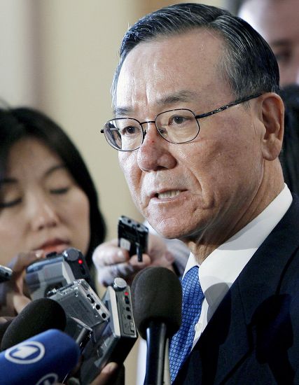 Japans Ambassador United Nations Kenzo Oshima Editorial Stock Photo ...