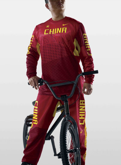 Uniform Designed Chinese Bmx Cyclists Editorial Stock Photo - Stock ...