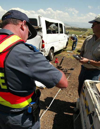 Investigators South African Police Accident Investigation - Foto de ...