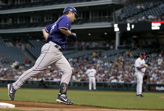 Phil Nevin L Texas Rangers Rounds Editorial Stock Photo - Stock Image ...