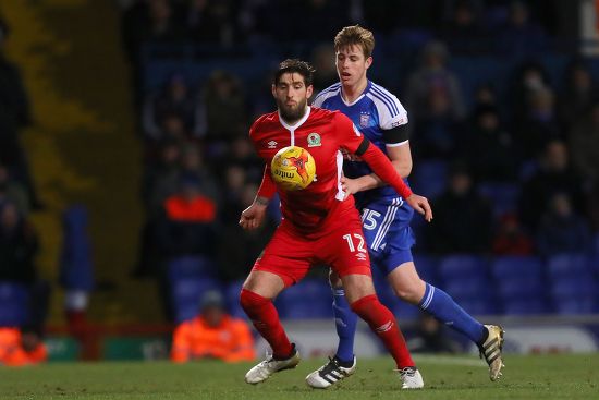 Danny Graham Blackburn Rovers Shields Ball Editorial Stock Photo ...