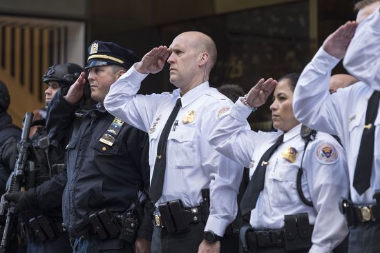 Security Personnel Salute Funeral Procession Nearby Editorial Stock ...