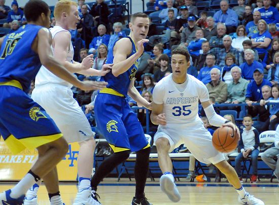 Air Force Forward Hayden Graham 35 Editorial Stock Photo - Stock Image ...
