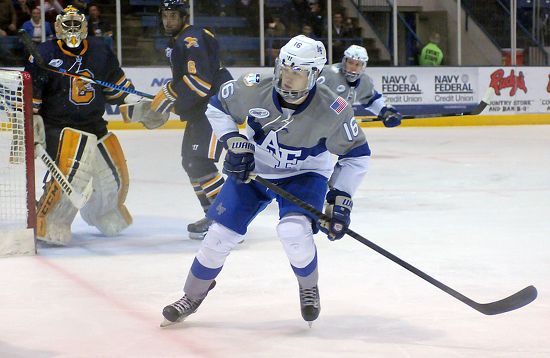 Air Force Forward Kyle Haak 16 Editorial Stock Photo - Stock Image ...