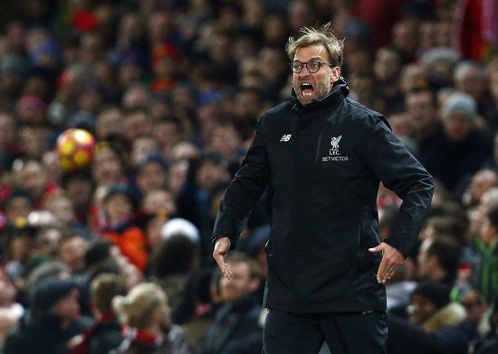 Liverpool Manager Jurgen Klopp Looks Furious Editorial Stock Photo ...