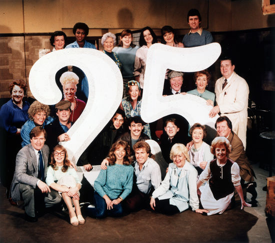 Regular Cast Members Celebrate Programmes 25th Editorial Stock Photo ...
