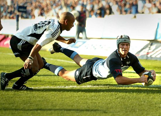 Bulls Flyhalf Mrone Steyn Scores Try Editorial Stock Photo - Stock ...