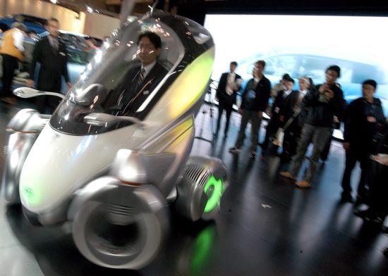 Japanese Man Drives New Toyota Pm Editorial Stock Photo - Stock Image ...