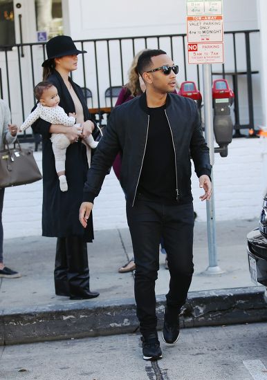 Chrissy Teigen John Legend Luna Simone Editorial Stock Photo - Stock ...