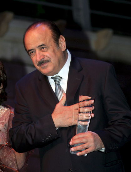 Syrian Actor Assad Fedda Receives Award Editorial Stock Photo - Stock ...