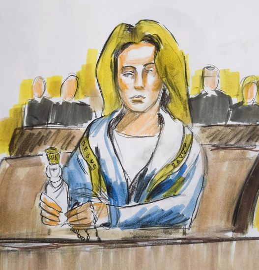 Court Room Sketch Shows Barbara Mazur Editorial Stock Photo - Stock ...
