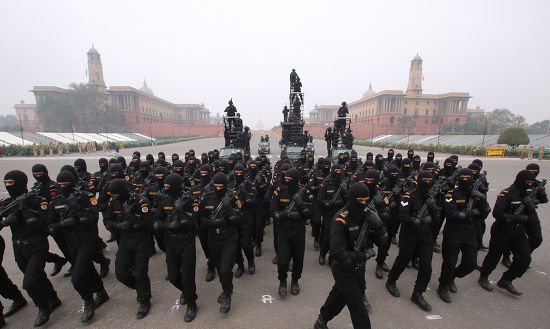Indian National Security Guard Nsg Personnel Editorial Stock Photo ...