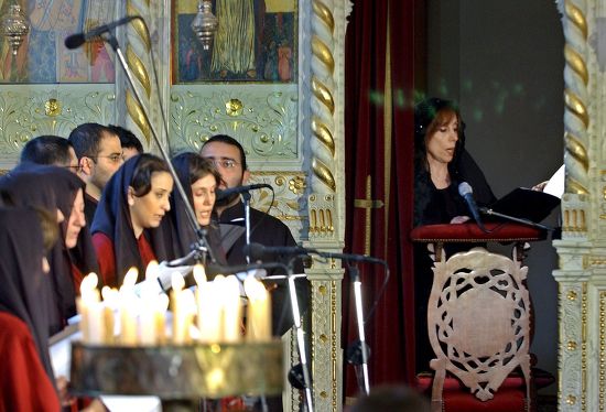 Lebanese Singer Fayrouz L Chants During Editorial Stock Photo - Stock ...