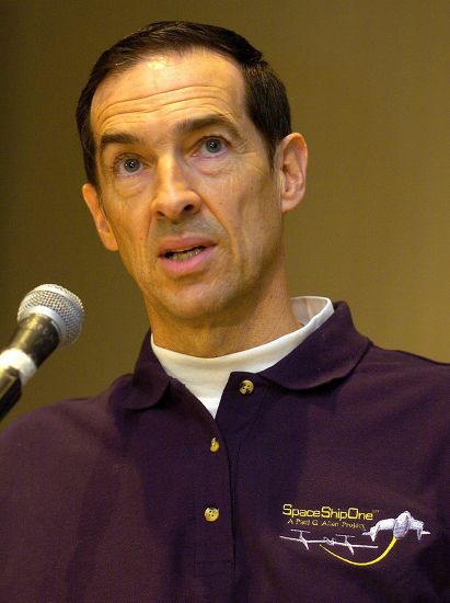 Brian Binnie Who Piloted Spaceshipone Into Editorial Stock Photo ...