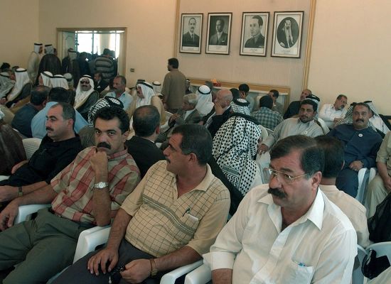 Portraits Iraqi Royal Family Left Sharif Editorial Stock Photo - Stock ...