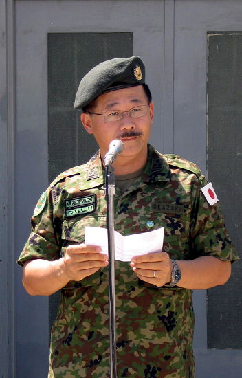 Japanese Military Commander Okazaki Speaks Hai Editorial Stock Photo ...