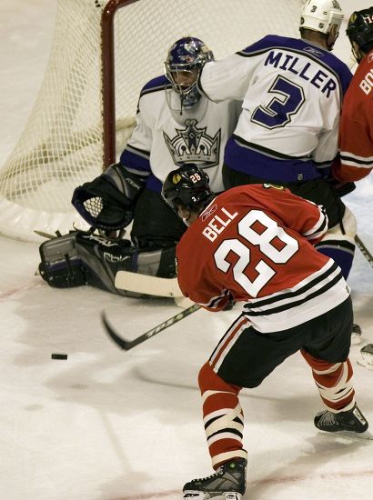Chicago Blackhawks Left Wing Mark Bell Editorial Stock Photo - Stock ...