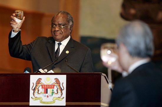 Namibian President Hifikepunye Pohamba L Makes Editorial Stock Photo ...